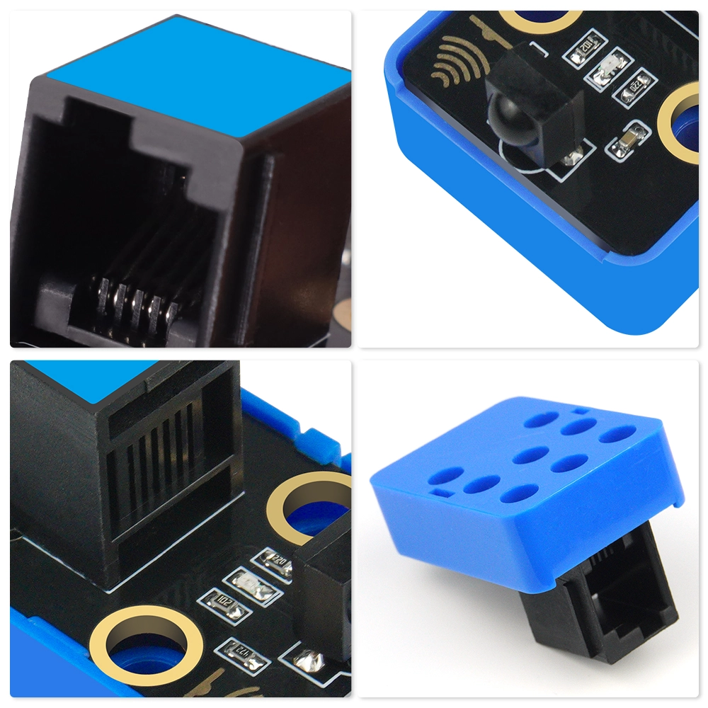 Kidsbits STEM Electronic Building Blocks IR Receiver Module Black For ...