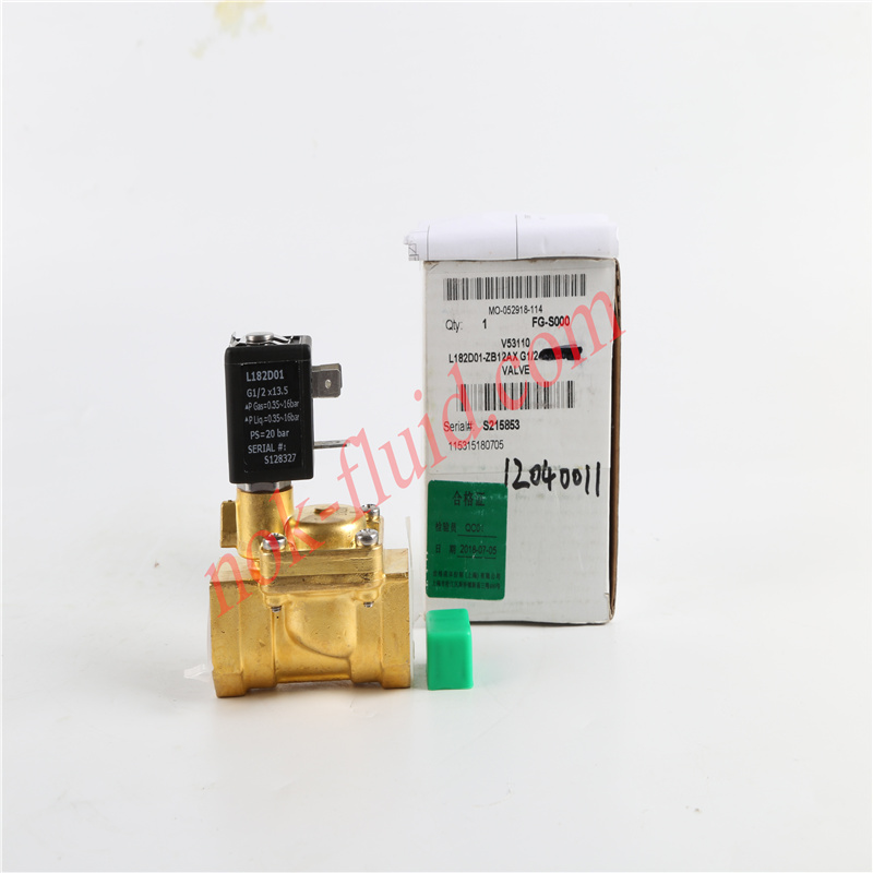 SIRAI SOLENOID VALVE L182D01-ZB12AX G1/2 230VAC