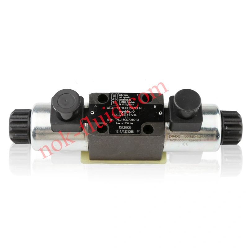 VOITH (H+L) SOLENOID VALVE WE01-6P100E24/OHN THL.1500701010 24VDC
