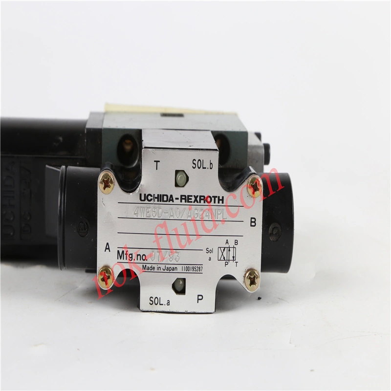 UCHIDA-REXROTH SOLENOID VALVE 4WE6D-A0/AG24NPL