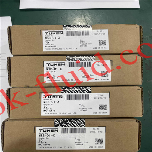 YUKEN MODULAR VALVE MSB-01-X-70
