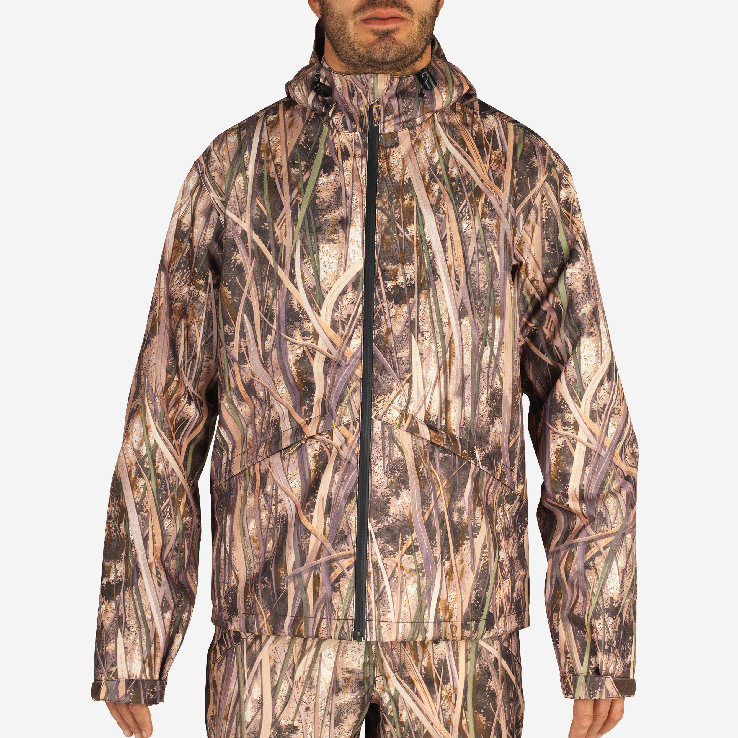 Waterproof Camo Jacket Concealed