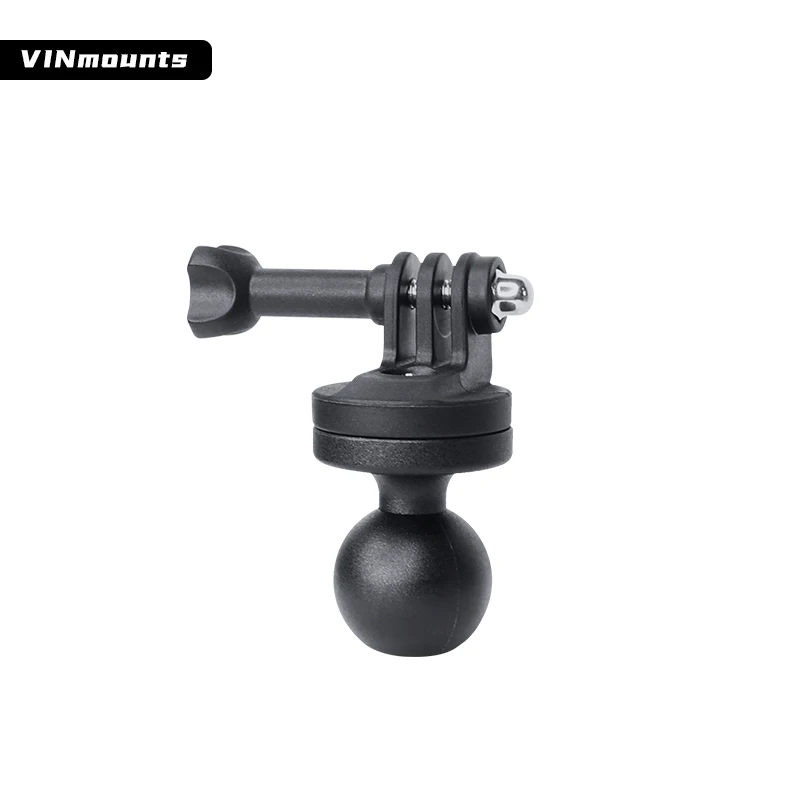 VIN mounts 1 inch Action Camera Ball Head Adapter For Mounting Go Pro ...