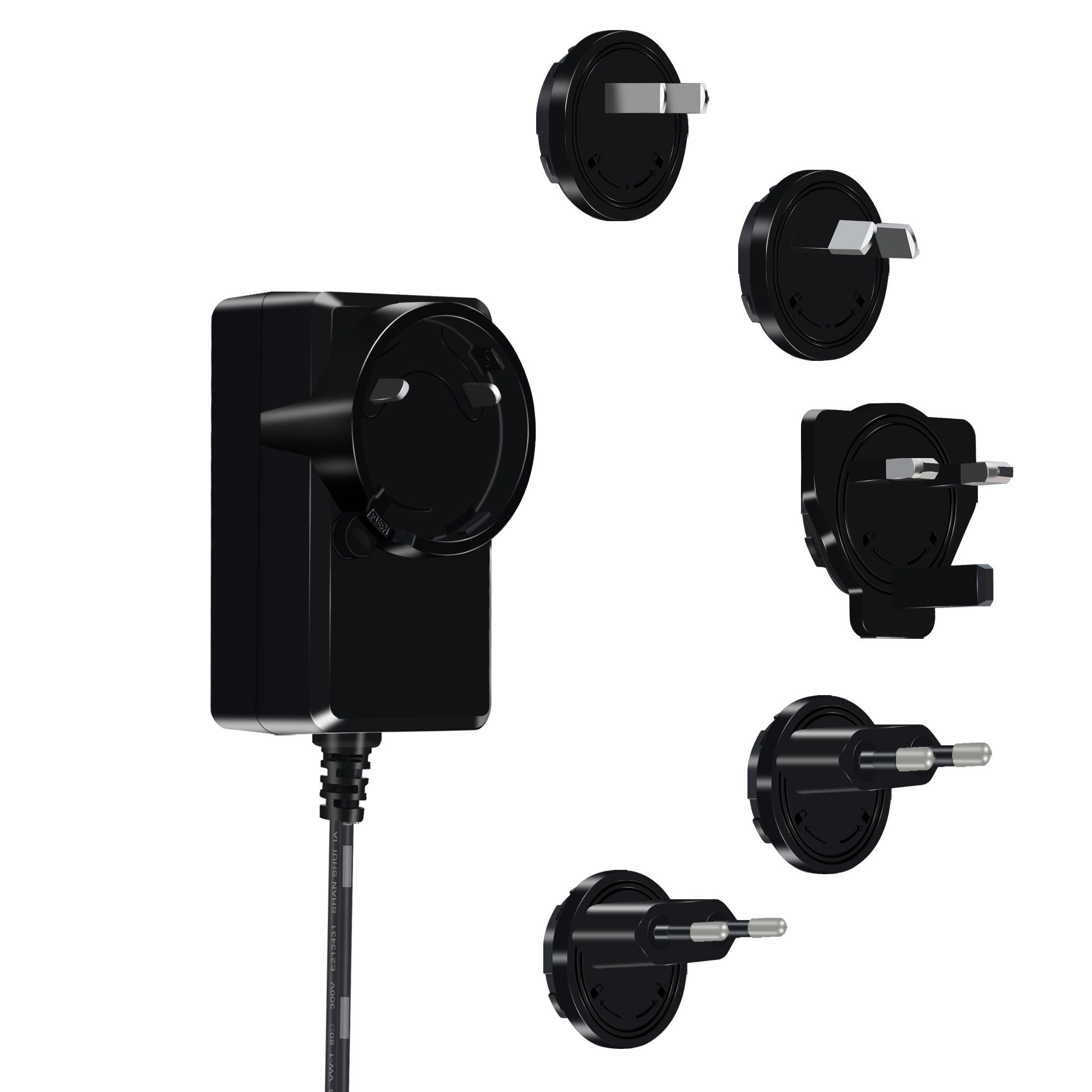 24W Series International Converter AC Plug Power Adapters