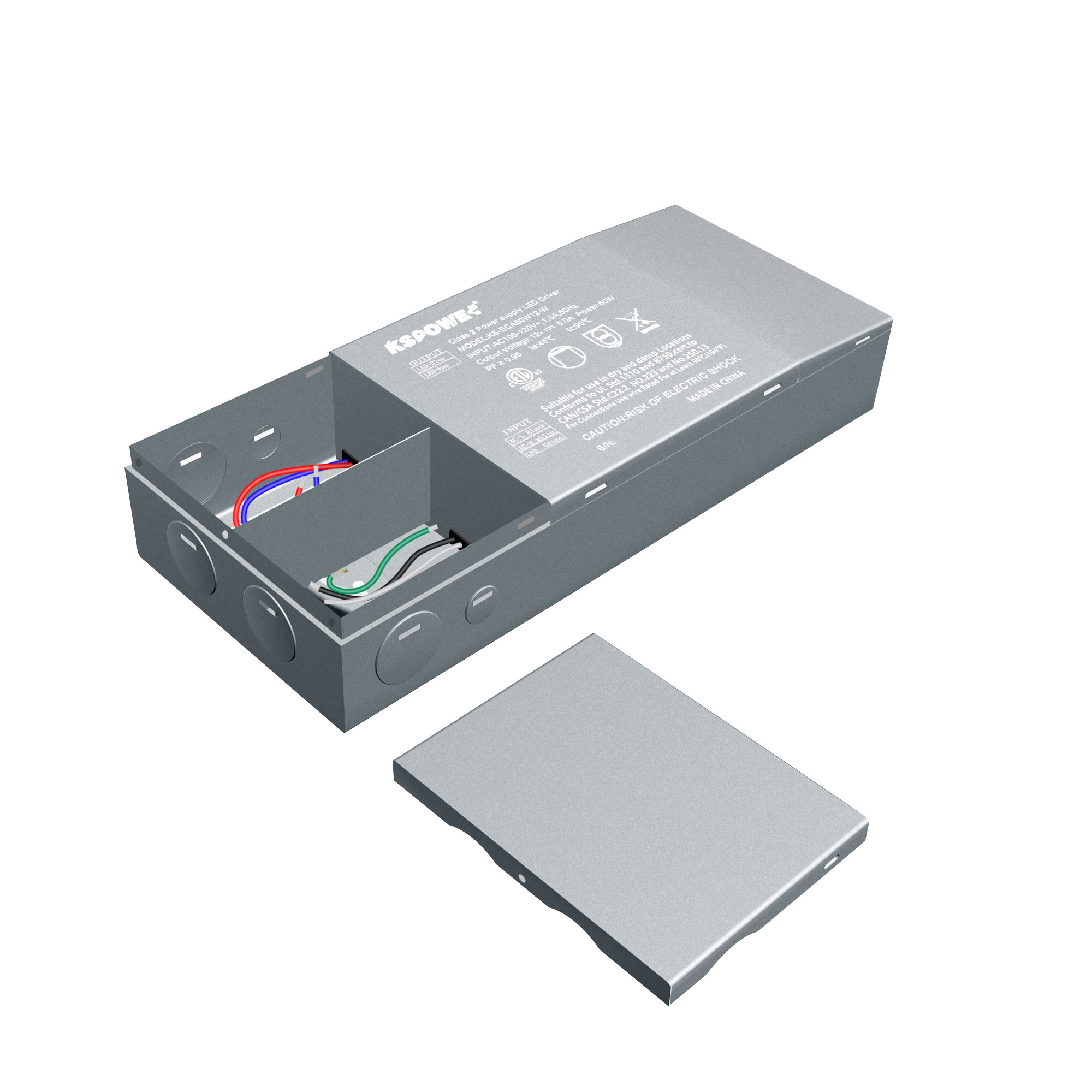 E Series 80W 24V Junction Box LED Driver