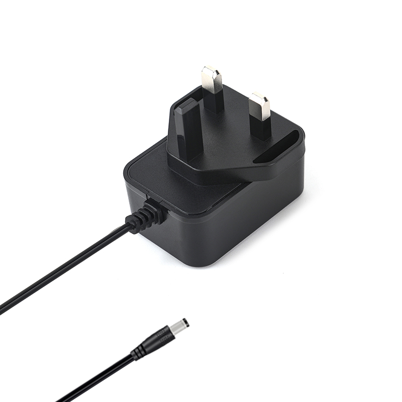 12W Series UK Plug External DC Power Adapter