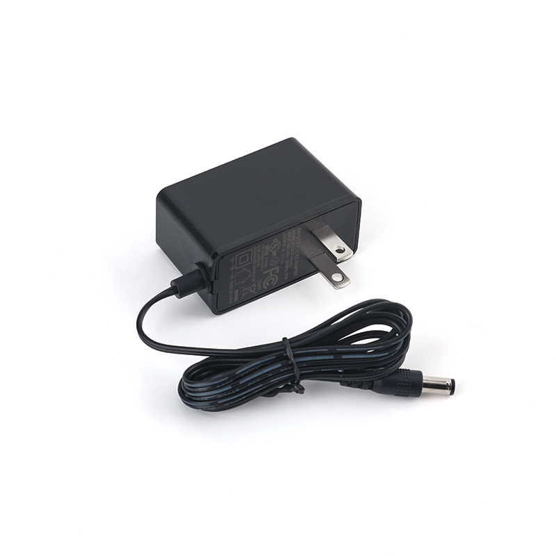 12W Series AC USA Wall Plug Power Adapter