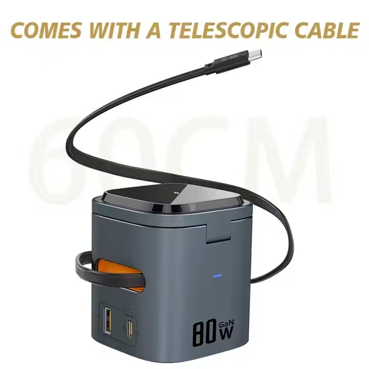 80W 6 IN 1 Multi function Wireless Charger