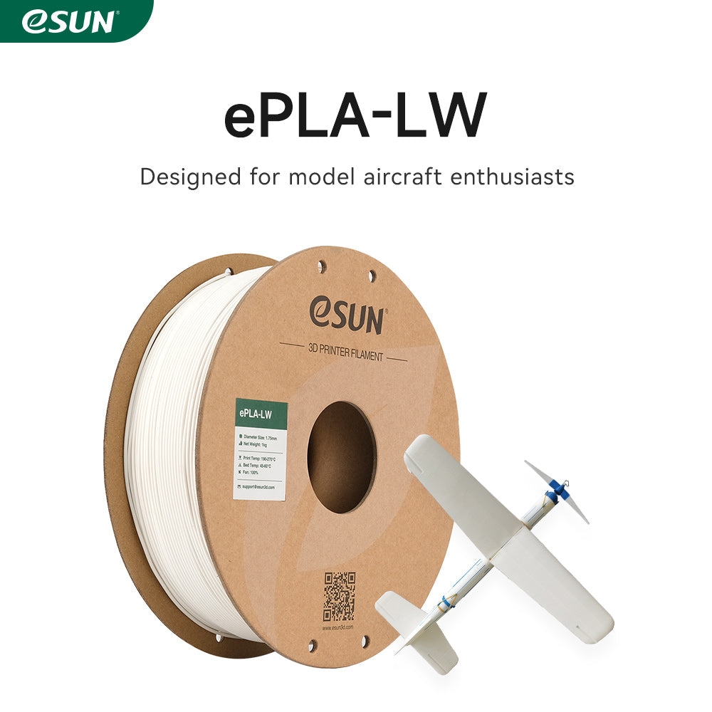 eSUN PLA Lite Filament 1.75mm, 3D Printer Filament Upgraded PLA Filament,