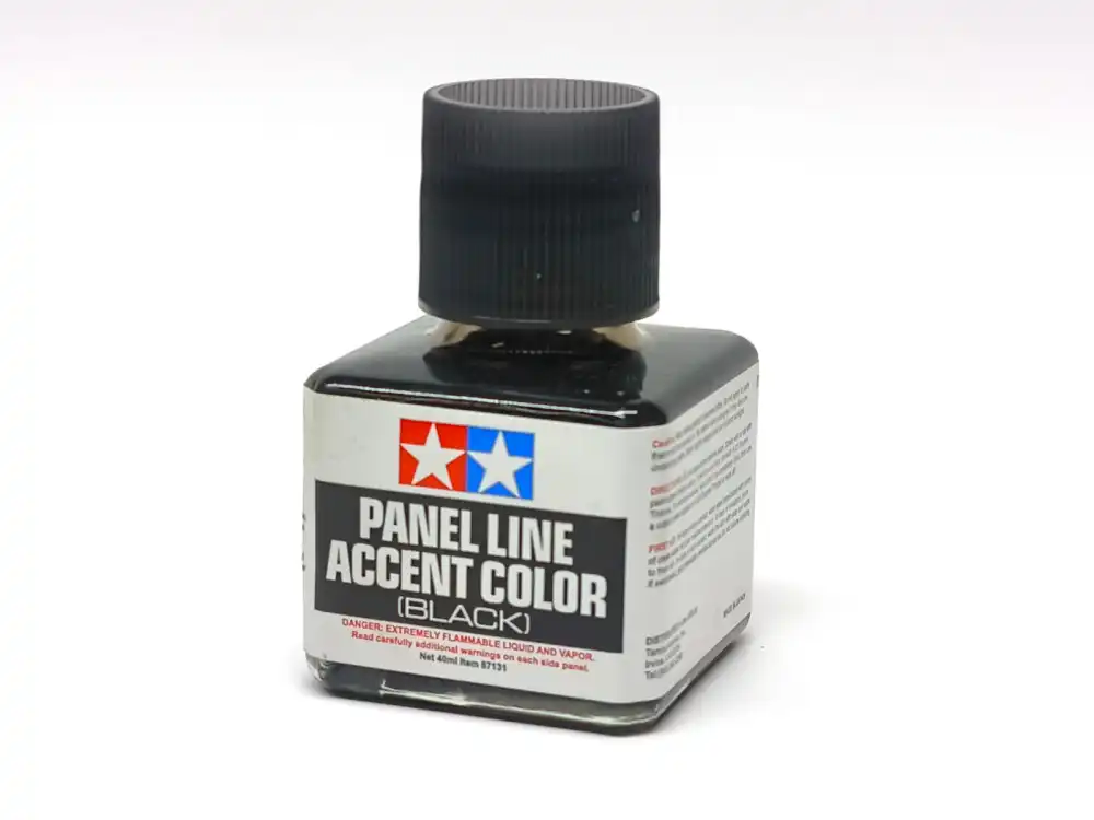 Tamiya 87131 Panel Line Accent Color (Black)
