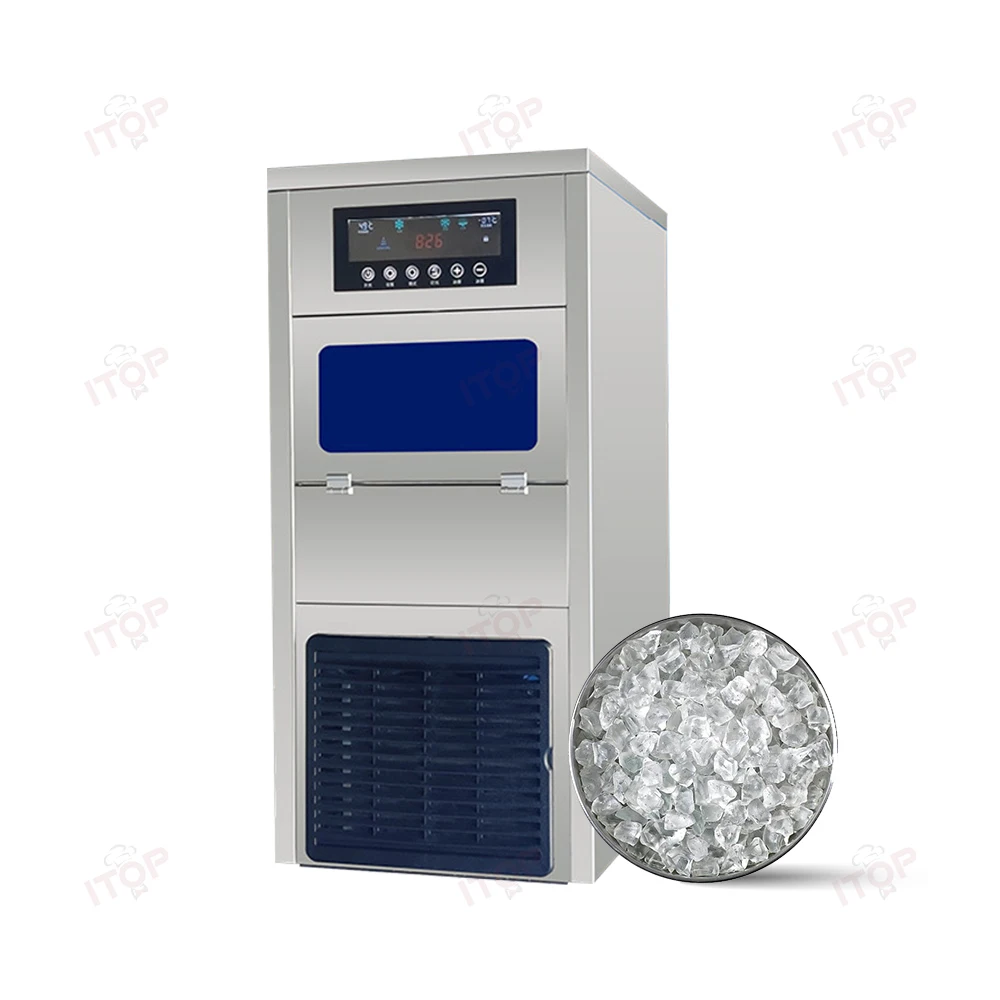 Bottled Water Ice Maker 30kg/day Bar Restaurant Milk Tea Shop Use ...