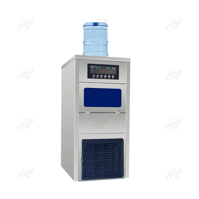 Bottled Water Ice Maker 30kg/day Bar Restaurant Milk Tea Shop Use ...