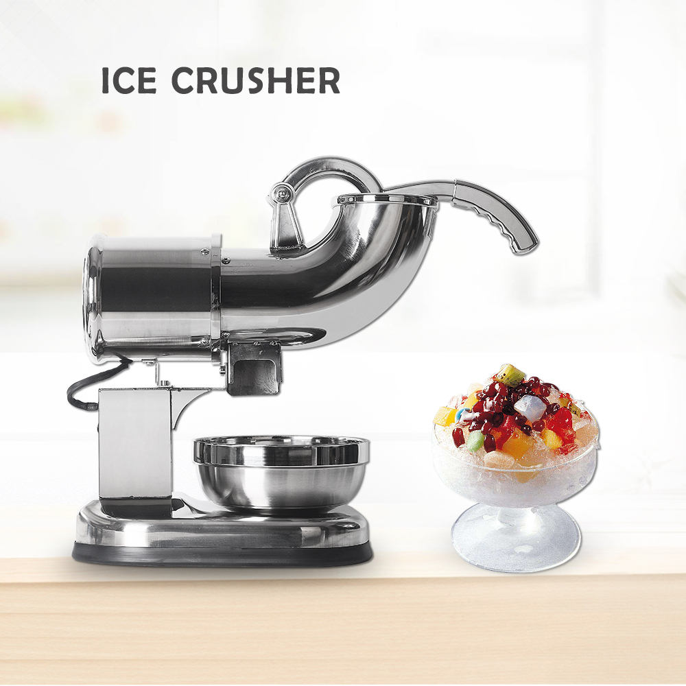 Stainless Steel Industrial Commercial Electric Ice Breaker Crusher ...
