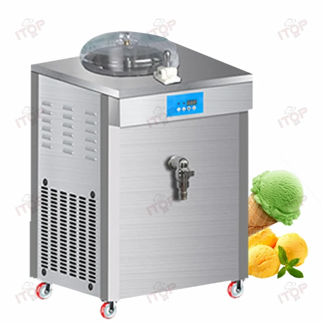 16L/H Continuous Churning Gelato Maker One Pots Fresh Fruit Ice Cream ...
