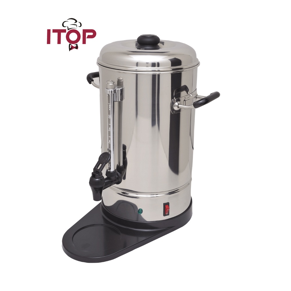 Stainless Steel Mulled Wine Water Boiler Electric Coffee Percolator Urn
