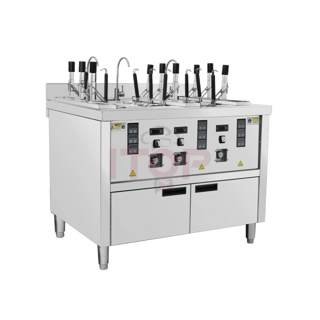 180 Bowls Electric Noodle Pasta Cooker Vending Machine Dumpling Cooking ...