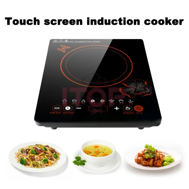 2200W Single Burner Multi Function Electric Induction Stove High-Power ...