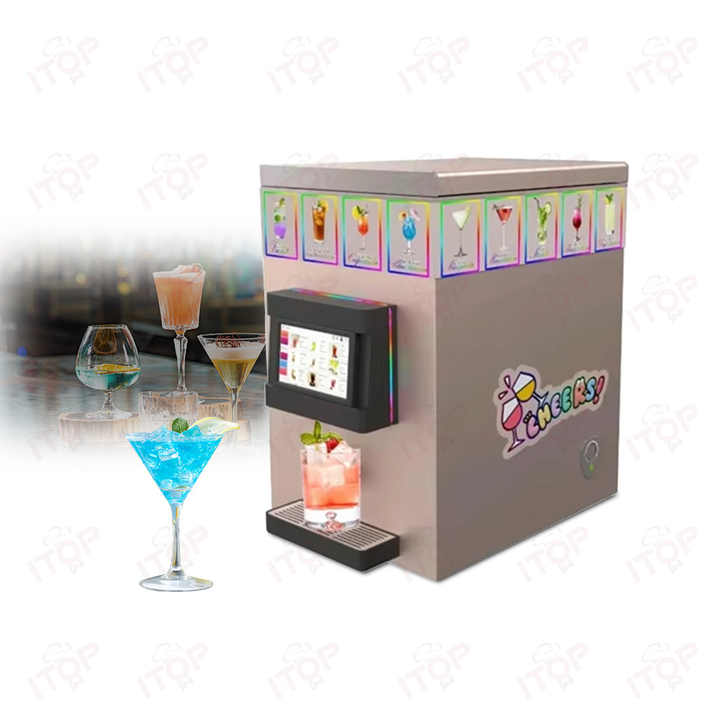 Cocktail Bartender Station Commercial Cocktail Freezing Dispensing ...