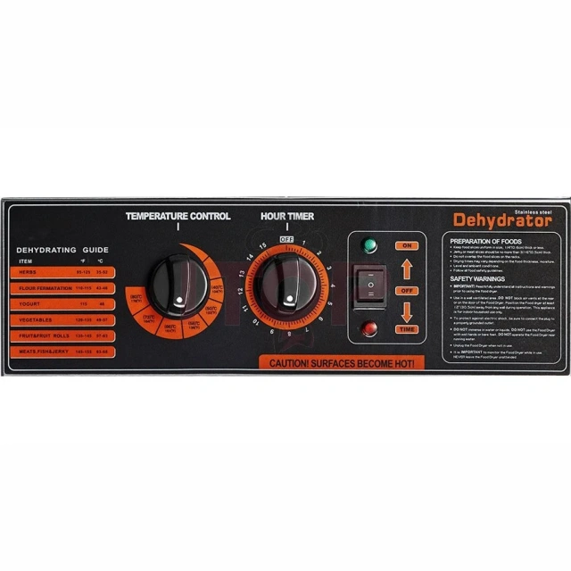 100L Commercial Automatic Fruit Dehydrator Stainless Steel Flower ...