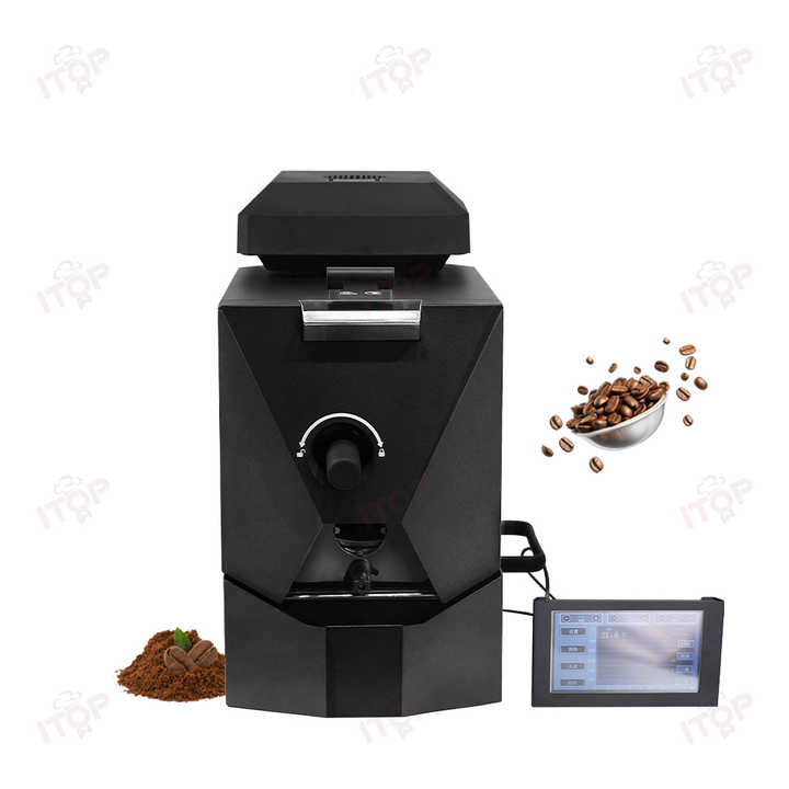 Large Screen 8 Inch Coffee Roaster Manufacturers Hot Air Electric ...