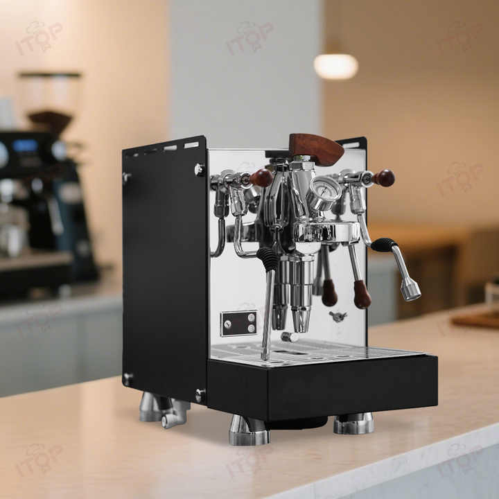 Commercial E61 Brew Head 9 Bar Rotary Pump 2L Dual Boiler System ...
