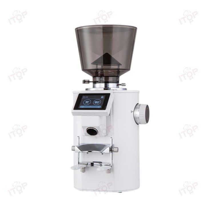 Automatic Weighing Quantitative Espresso Coffee Grinder 64mm Titanium ...