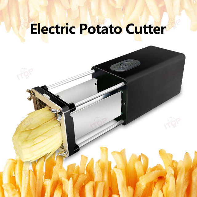 Smart Kitchen Gadget Electric Auto Potato Chopper Sharp Blade Potato ...
