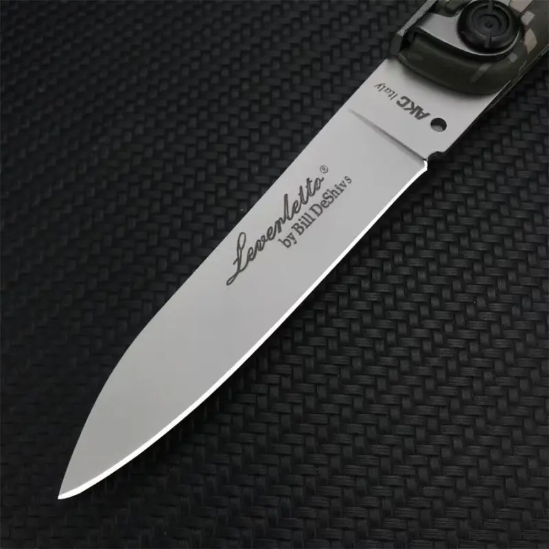 Italy AKC 7.8'' Godfather Stiletto Colt OTF AUTO Knife 3.34" 440c Steel ...
