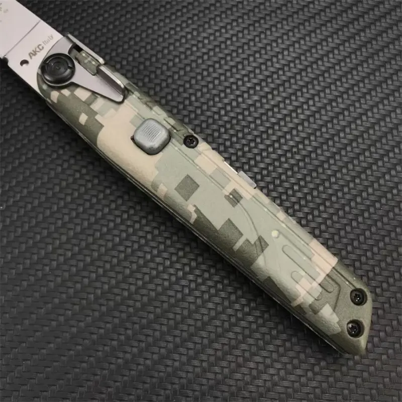 Italy AKC 7.8'' Godfather Stiletto Colt OTF AUTO Knife 3.34" 440c Steel ...