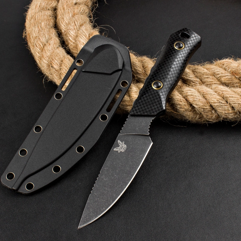 BM 15600 Raghorn Fixed Blade Knife 4.01" CPM-CruWear Orange Drop Point ...