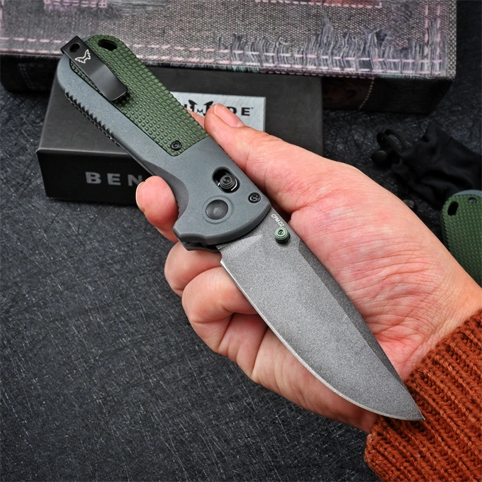 BM Redoubt AXIS Folding Knife 3.54″ CPM-D2