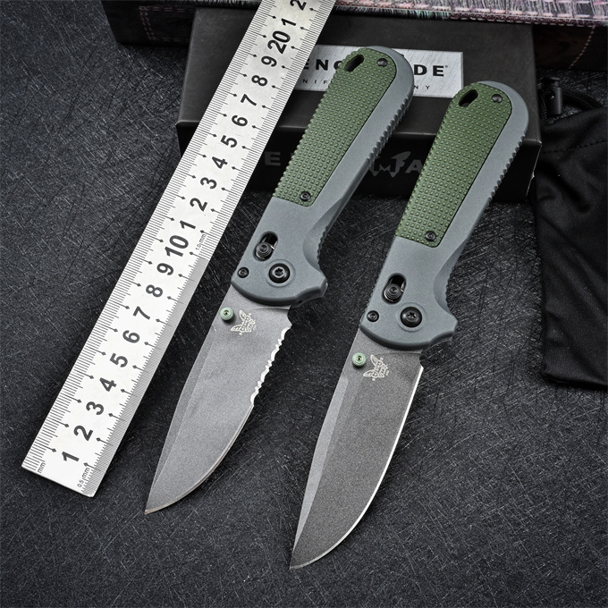 BM Redoubt AXIS Folding Knife 3.54″ CPM-D2