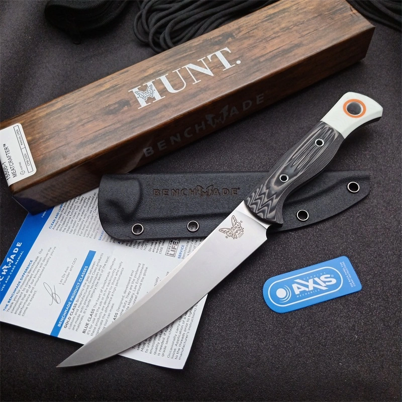 Benchmade Hunt Meatcrafter 2 Fixed Blade Knife 5.90" CPM-S45VN ...
