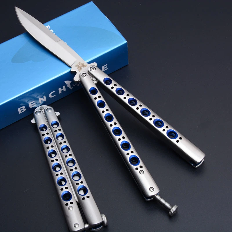 BM Balisong Butterfly Folding Knife 3.74″ 440C