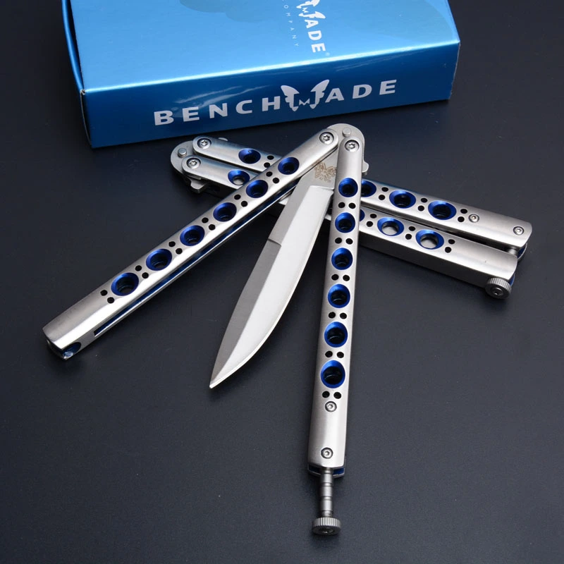 BM Balisong Butterfly Folding Knife 3.74″ 440C