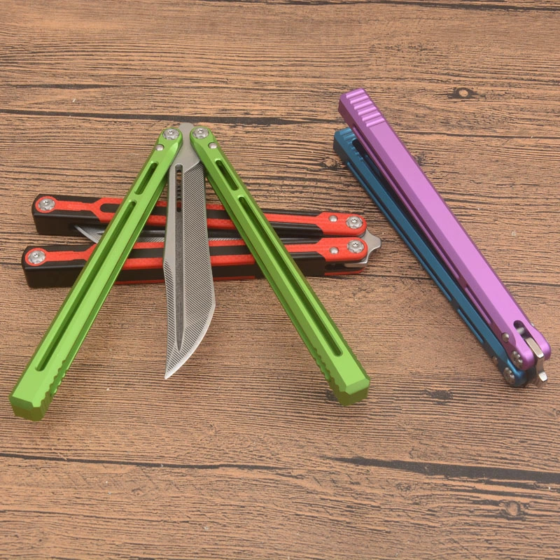 Theone Handmade Free-swinging Knife 420 blade Jilt Knives EDC Tools