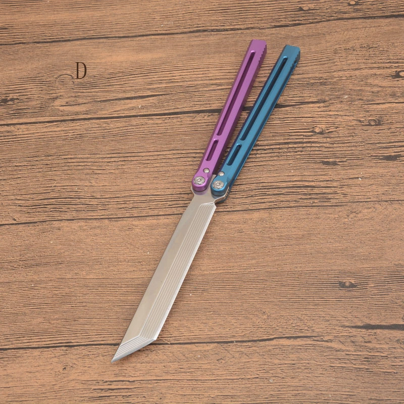 Theone Handmade Free-swinging Knife 420 blade Jilt Knives EDC Tools