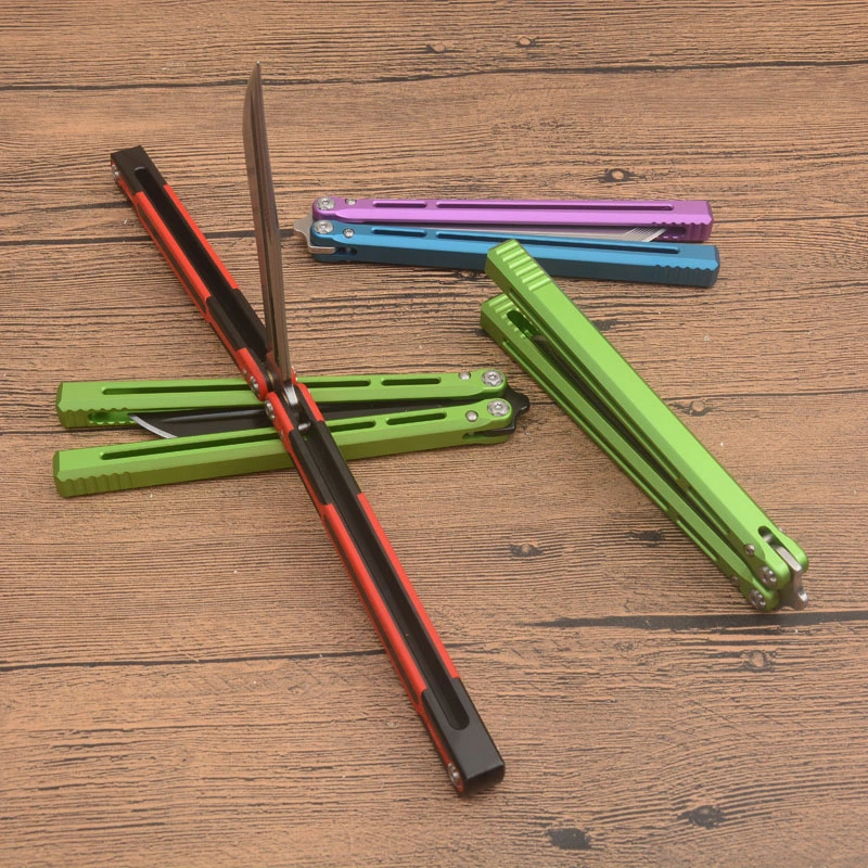 Theone Handmade Free-swinging Knife 420 blade Jilt Knives EDC Tools