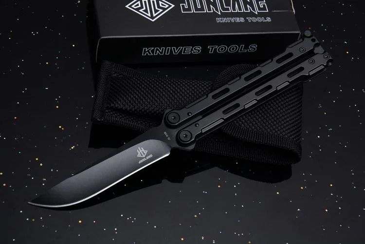 Theone JL Free-swinging Knife 420 blade Jilt Knives EDC Tools