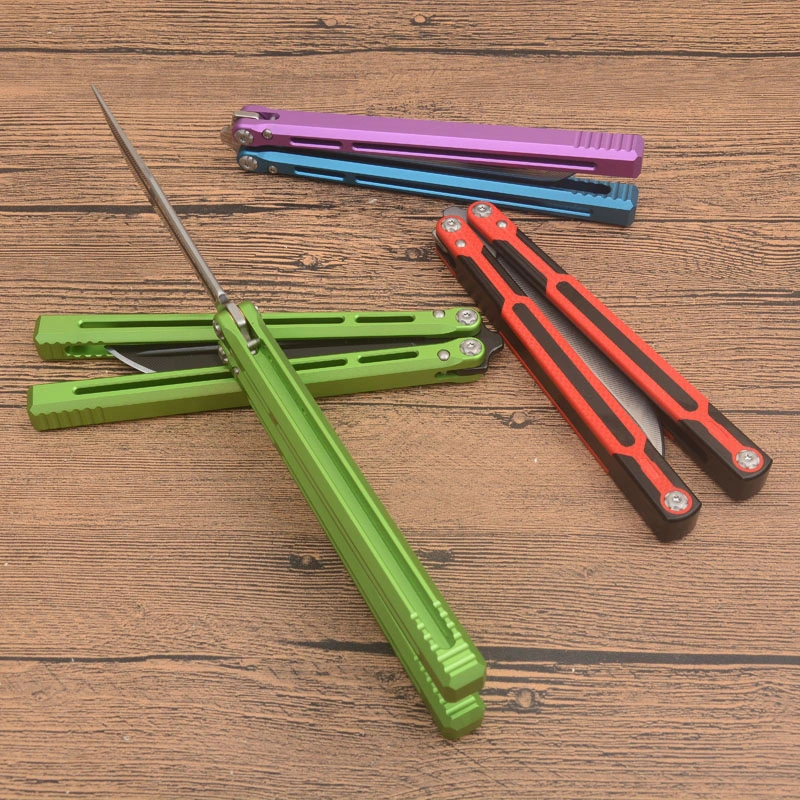 Theone Handmade Free-swinging Knife 420 blade Jilt Knives EDC Tools