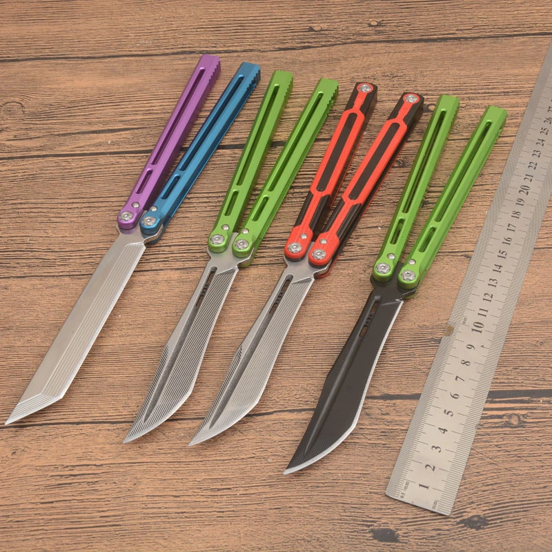 Theone Handmade Free-swinging Knife 420 blade Jilt Knives EDC Tools