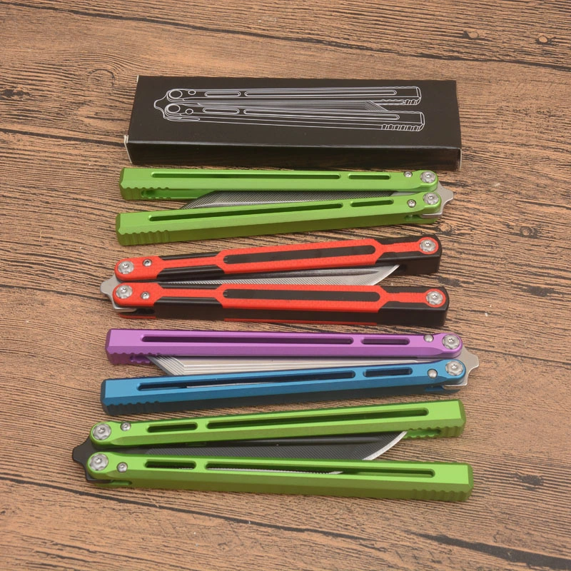 Theone Handmade Free-swinging Knife 420 blade Jilt Knives EDC Tools