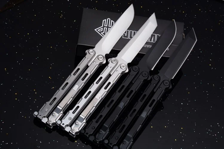Theone JL Free-swinging Knife 420 blade Jilt Knives EDC Tools