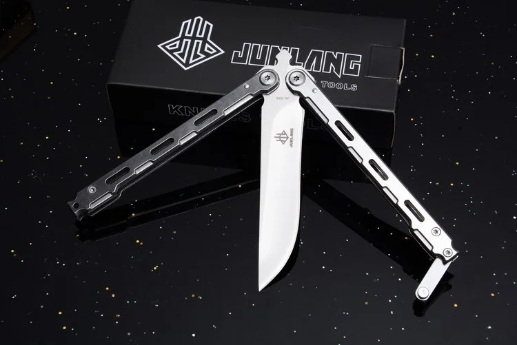 Theone JL Free-swinging Knife 420 blade Jilt Knives EDC Tools