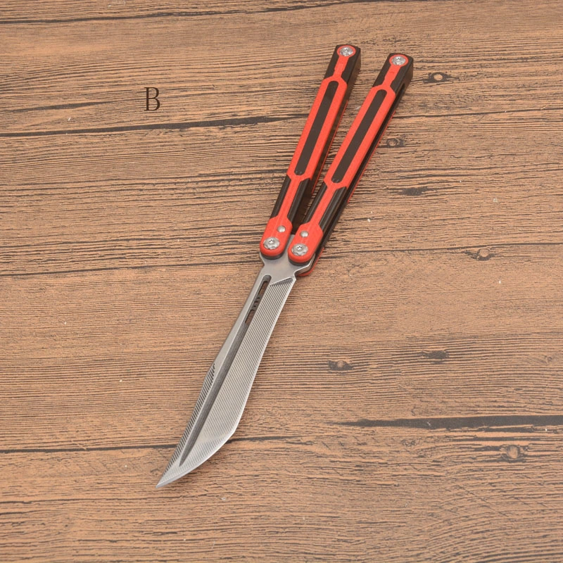 Theone Handmade Free-swinging Knife 420 blade Jilt Knives EDC Tools