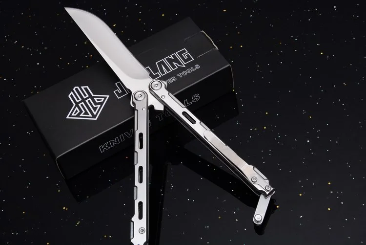 Theone JL Free-swinging Knife 420 blade Jilt Knives EDC Tools