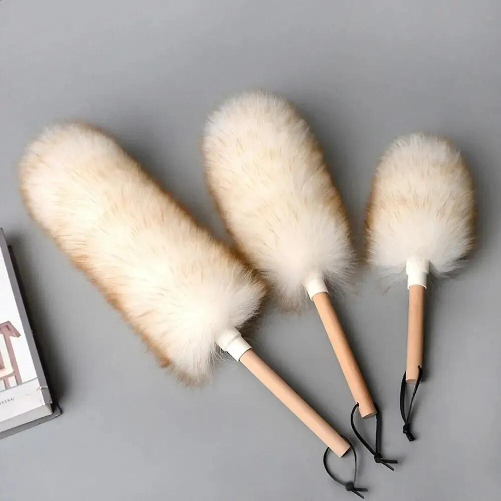 Wool Duster Household Cleaning Dust Brush Car Sweeping Home Daily Use ...