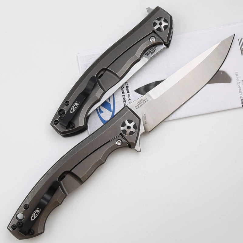 ZT 0452CF Flipper 4.13" S35VN Satin Blade, Carbon Fiber and Titanium ...