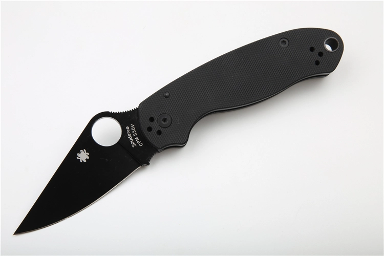 Spy Para 3 Folding Knife 2.91" S30V Satin Plain Blade, G10 Handles ...