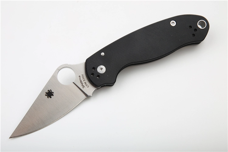 Spy Para 3 Folding Knife 2.91" S30V Satin Plain Blade, G10 Handles ...